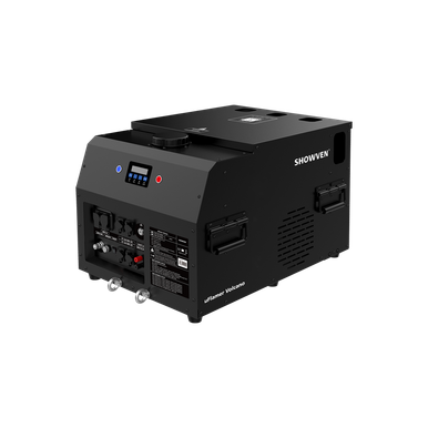 Showven uFlamer Volcano - 500W 5-Head Vertical IP55-Rated Fluid-Based ...