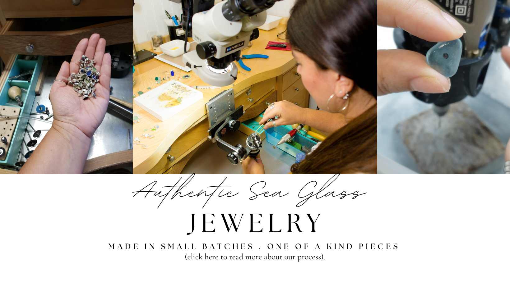 Lita Sea Glass Jewelry Necklaces Earrings Rings Seaglass