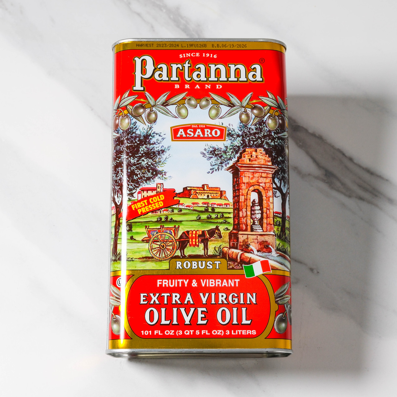 Asaro Partanna Sicilian Extra Virgin Olive Oil - IBFoods.com