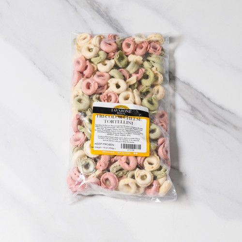 Tri-Color Tortellini with Cheese - IBFoods.com