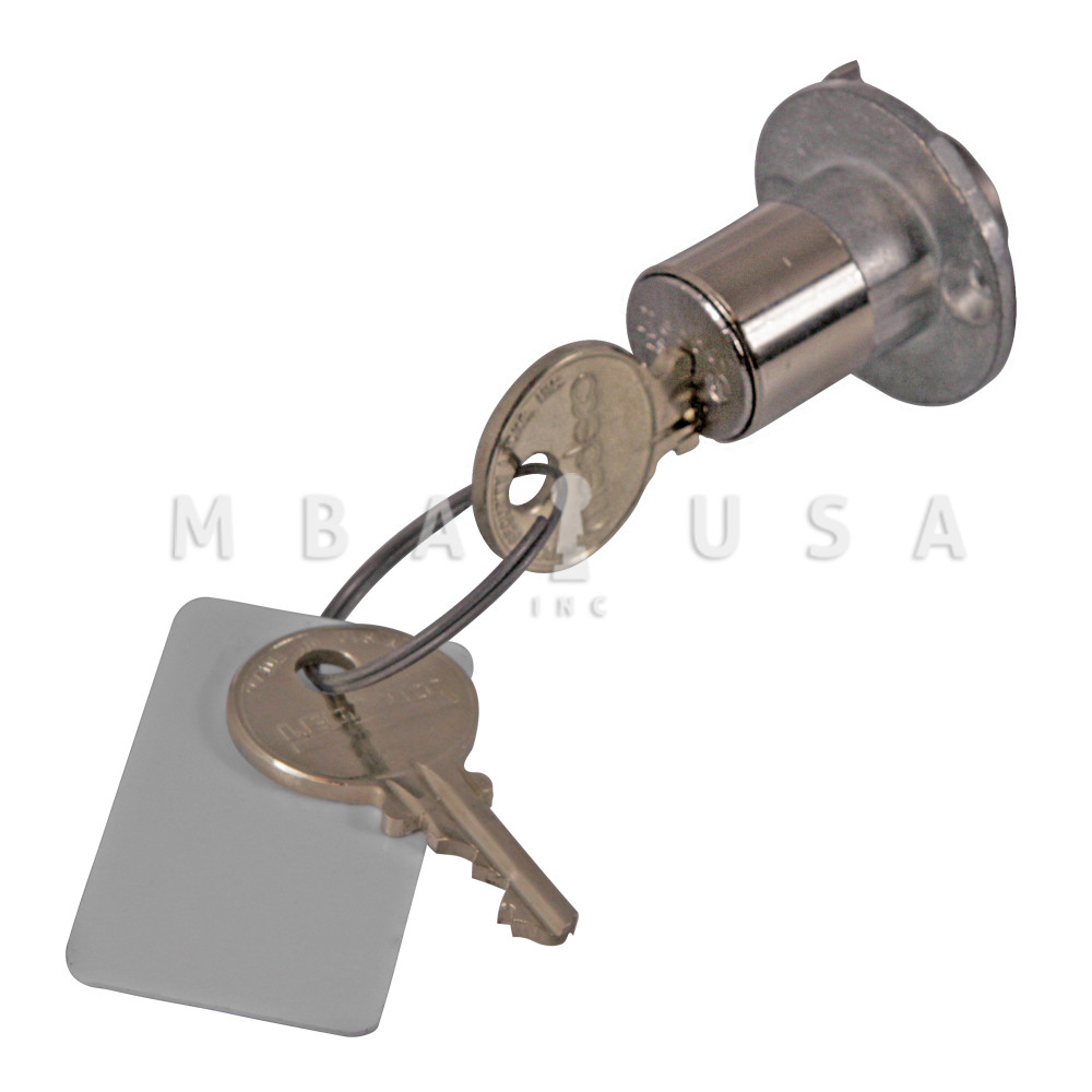 CS401 1" Cylinder with 2 Keys - MBA USA, Inc.