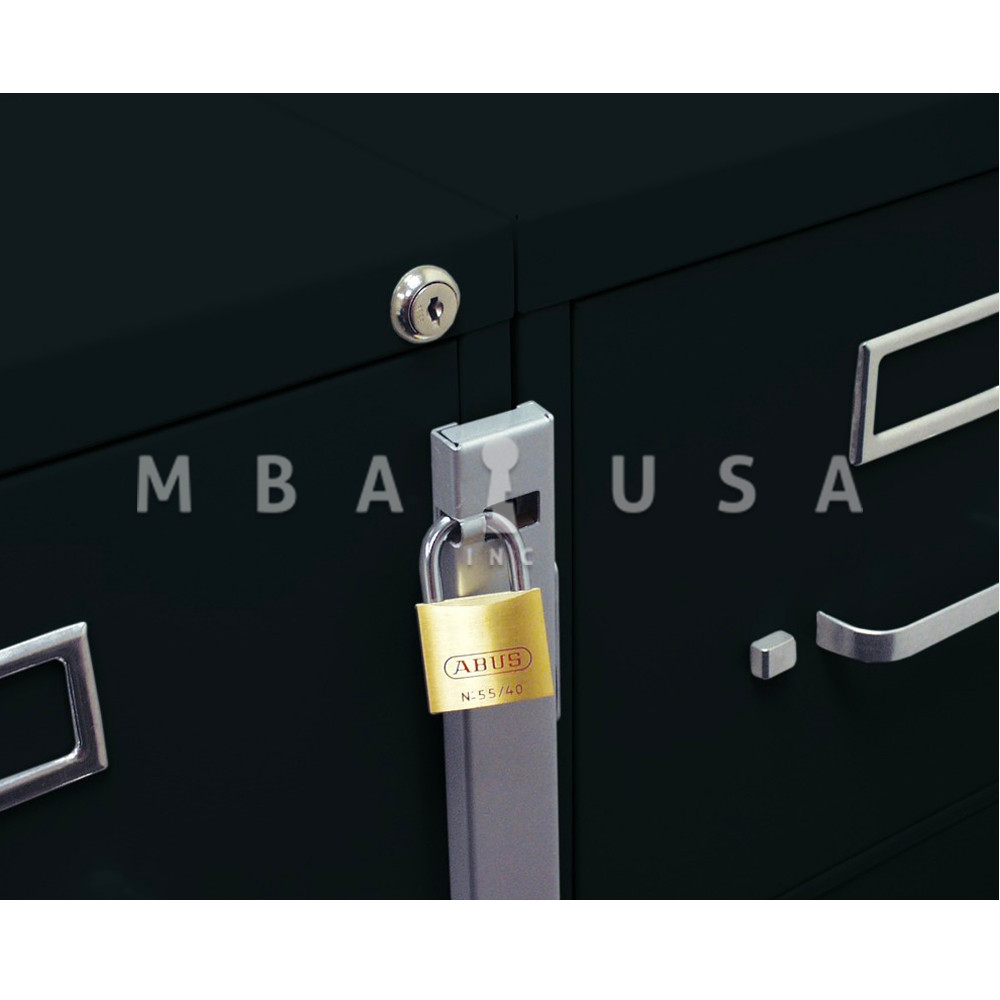 FILE BAR - 5 DRAWER CHROME - MBA USA, Inc.
