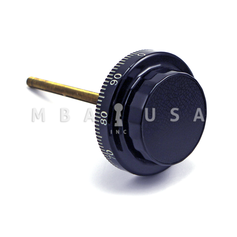 Spy Proof Dial, 5/16" Spindle, Black & White, 3.406" DT, Spline on 19 ...