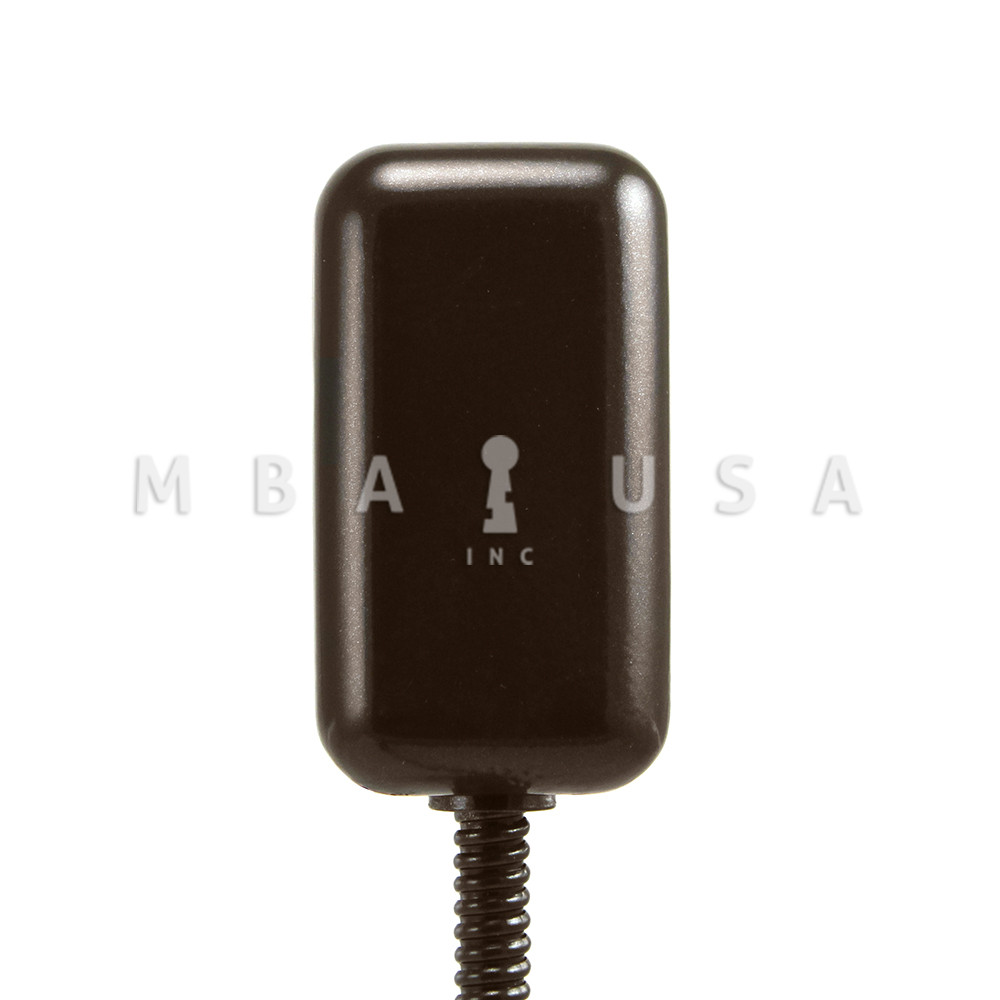 18" ARMORED DOOR LOOP 3/8" I.D. FLEX DURONODIC FINISH - MBA USA, Inc.