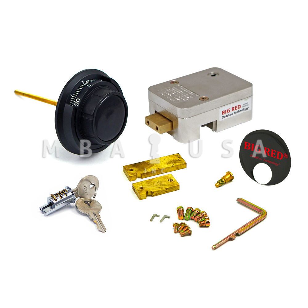 Mosler 402 Replacement Lock Package w/ Spy Guard Dial & Ring, 1/4-28 x ...