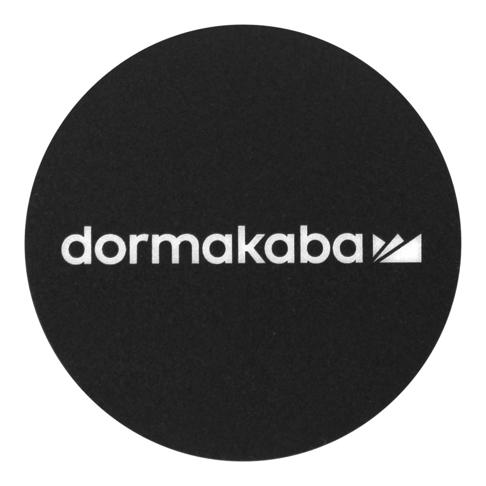Auditcon Dial Label w/ dormakaba Logo - MBA USA, Inc.
