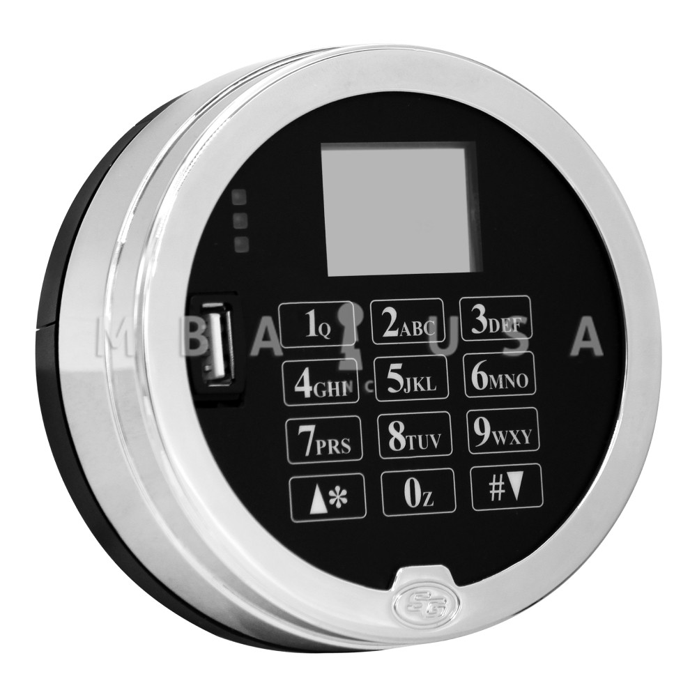 S&G E-Vault Lock & Keypad, Dead Bolt, Digital Time Lock, LCD Screen ...
