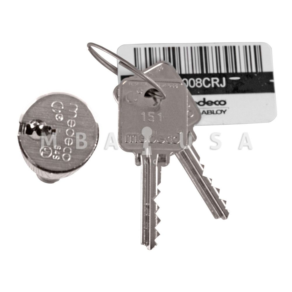 High Security Medeco Lock for FireKing File Cabinets w/2 Keys (Locks ...