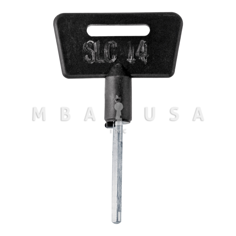 SLC-14 Safe Change Key (Diebold K & M Lock, RH 4-Wheel) - MBA USA, Inc.