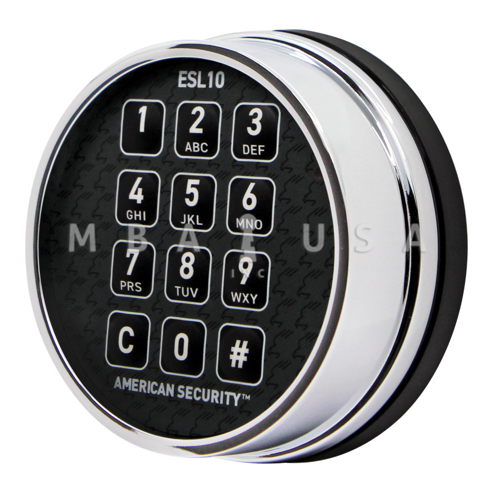 Keypad Only, Chrome (Marked "ESL10") - MBA USA, Inc.