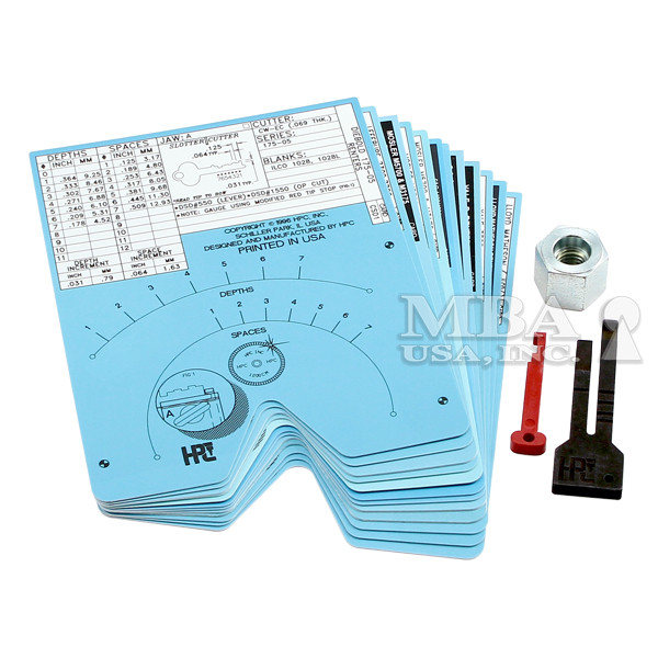 SAFE DEPOSIT CARD DECK FOR HPC 1200 SERIES - MBA USA, Inc.