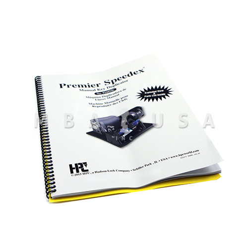 PREMIER SPEEDEX KEY MACHINE - MBA USA, Inc.