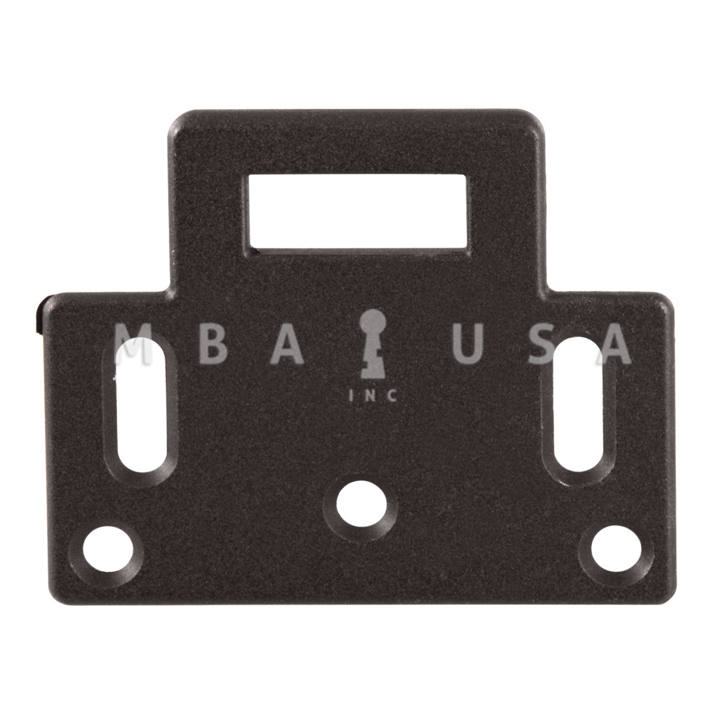 Kaba-Mas CDX-10 Lock Package w/ Strike #3, Black Finish, Pedestrian ...
