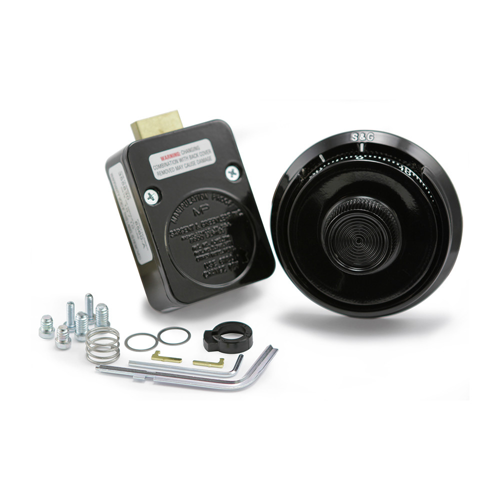 S&G 8560 Lock Package w/ Spyproof Dial & Ring, Black & White - MBA USA ...