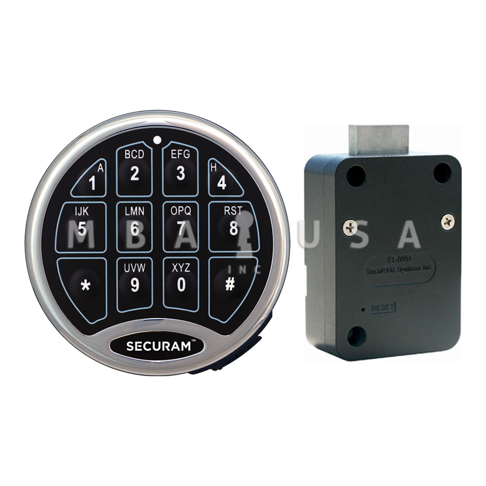 SafeLogic Basic, Motor Retracted Dead Bolt Lock & Keypad, 2-User ...