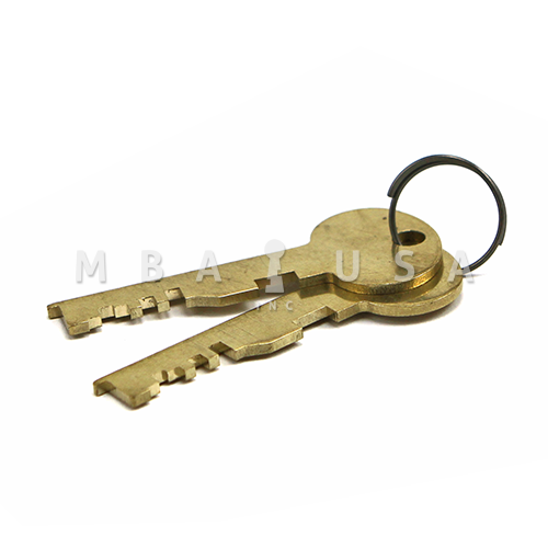 Diebold 17570 Pre-Cut Renter Keys (Pair) - MBA USA, Inc.