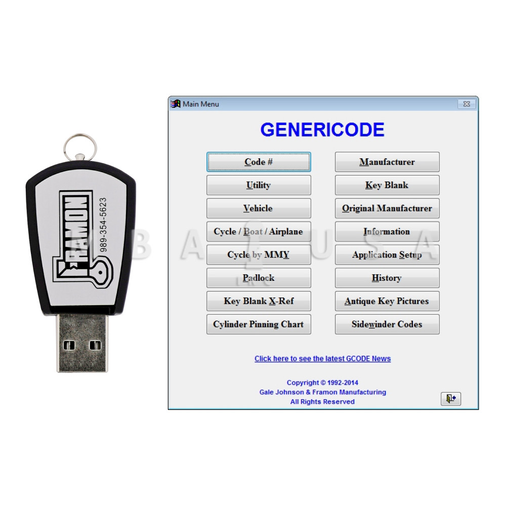 Framon #2 Code Machine - MBA USA, Inc.