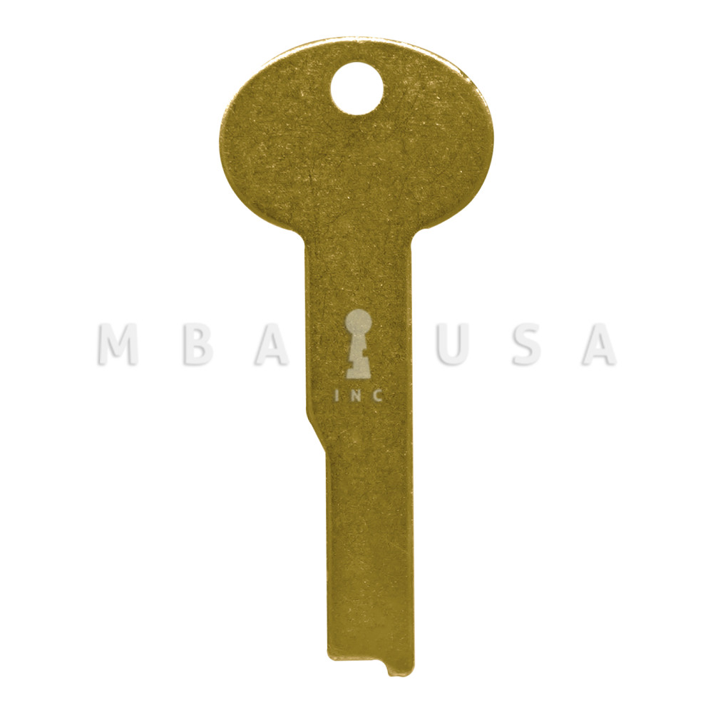 Safe Deposit Key Blank for Lefebure (LB7) - MBA USA, Inc.