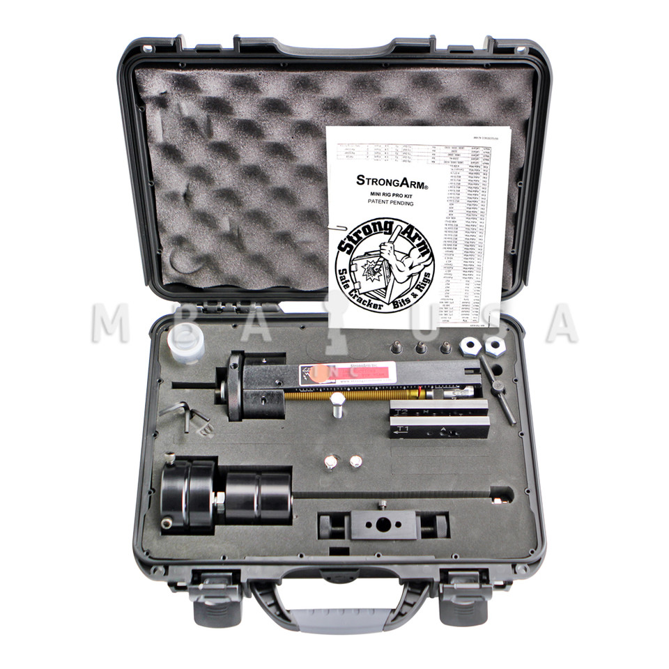 StrongArm Mini-Rig Pro Kit, Includes: T-1 & T-2 Templates - MBA USA, Inc.