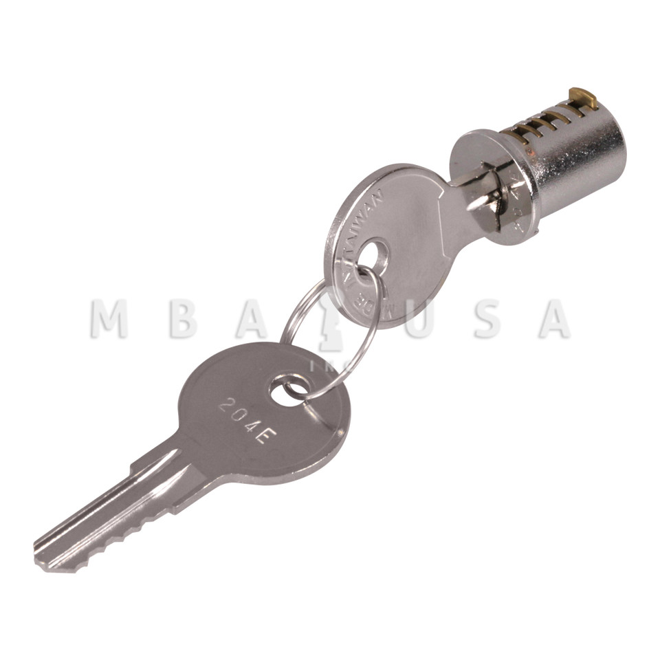 HUDSON DRAWER LOCK, SPRING BOLT, KEYED DIFFERENT - MBA USA, Inc.