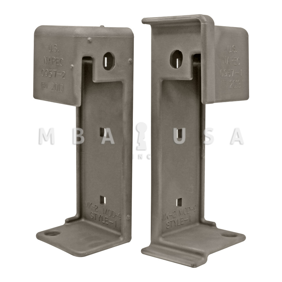 NAPEC High Security Hasp, Right Hand, Style 1 (MIL-DTL-29181C) - MBA ...