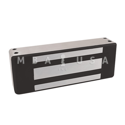 Securitron Maglock, 1200lbs. Holding Force, 12/24VDC, Satin Stainless ...