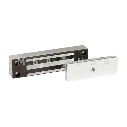 Securitron Cabinet Magnetic Lock, 24VDC, Satin Stainless Steel (MCL-24 ...