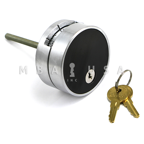 Dial & Ring, Top Reading, Key Locking, Satin Chrome - MBA USA, Inc.