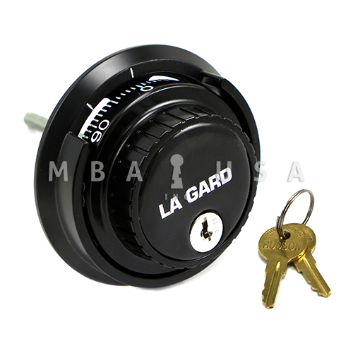 DIAL & RING, TOP READING, KEY LOCKING, BLACK & WHITE - MBA USA, Inc.