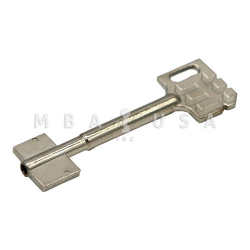 MAUER DIE CAST DOUBLE BITTED KEY BLANK FOR PRESIDENT A 90MM - MBA USA, Inc.