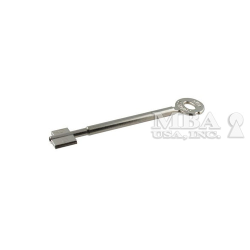 STUV DOUBLE BITTED KEY BLANK 120MM - MBA USA, Inc.