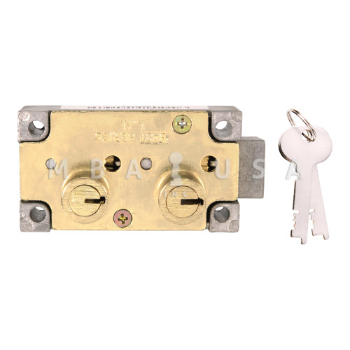 Double Little Nose, Double Fixed, 1/2", SY3 G-Key, Left Hand, Brass ...