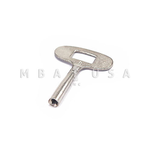 Antique Style Clock Key - Size 8 - MBA USA, Inc.