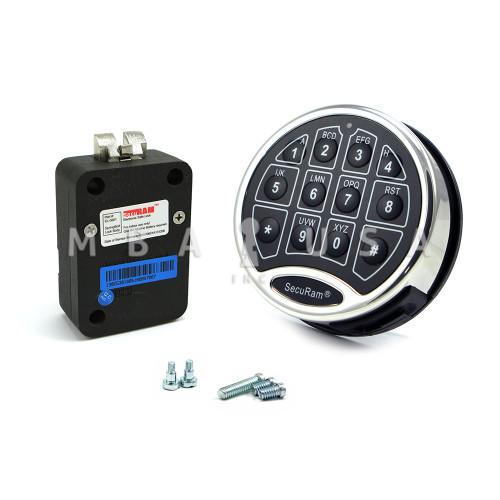 SafeLogic Basic, Motor Retracted Spring Bolt Lock & Keypad, 2-User ...