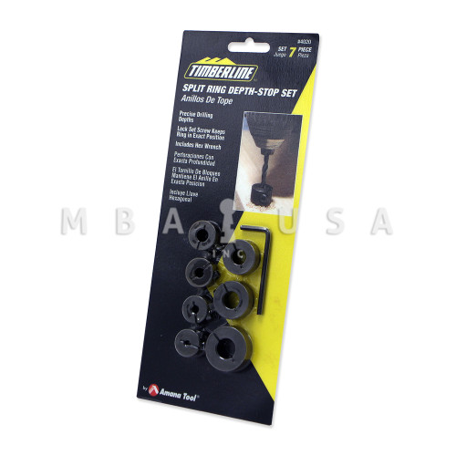 7-Piece Split Ring Depth Stop Set - MBA USA, Inc.