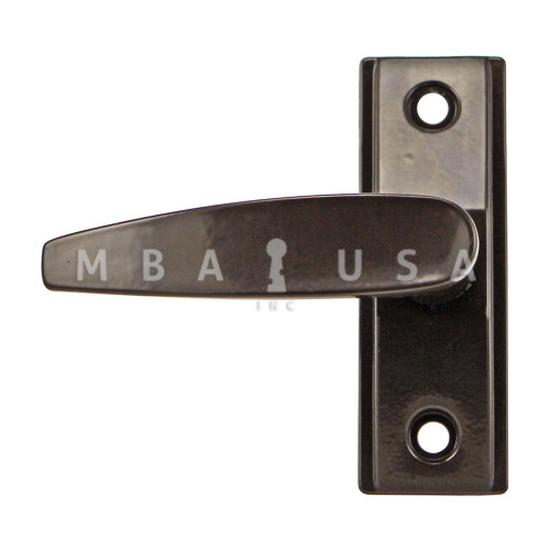 LEVER HANDLE, LEFT HAND, STRAIGHT (456-S), DARK BRONZE - MBA USA, Inc.