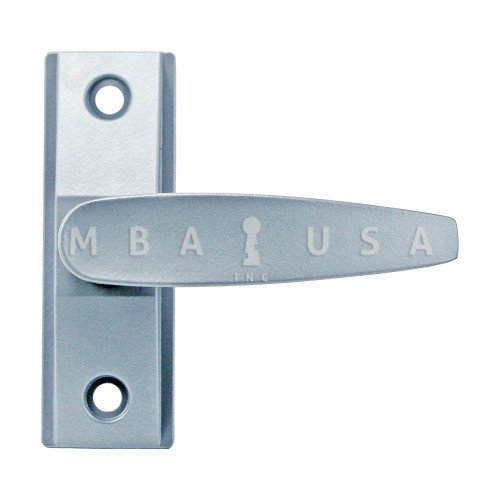 LEVER HANDLE, RIGHT HAND, STRAIGHT (456-S), CLEAR (ALUMINUM) - MBA USA ...