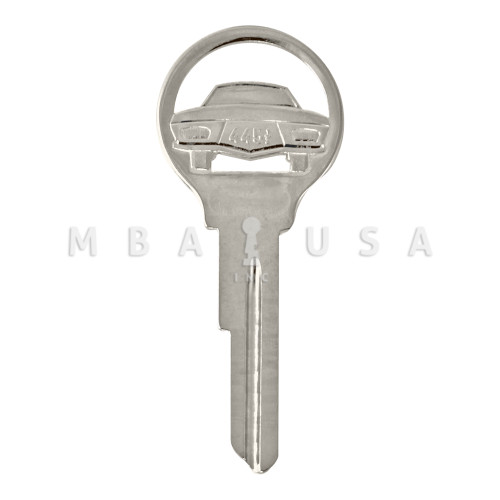 Börkey Key Blank 445-1/2 for Volkswagen (VW), Audi, Porsche - MBA USA, Inc.