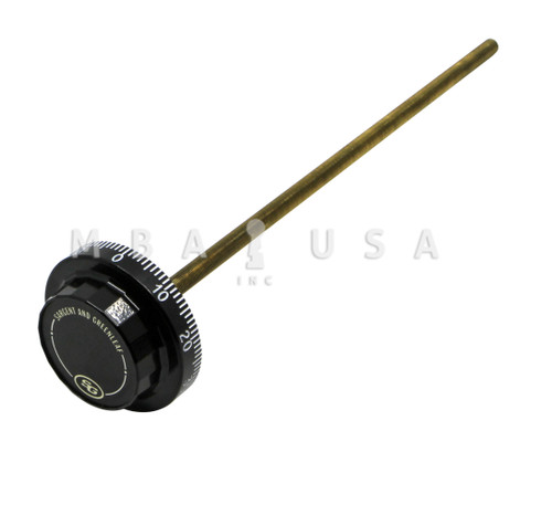 S&G Spy Proof Dial, 3/8" Spindle, Black & White, 12" DT, Spline on 60 ...