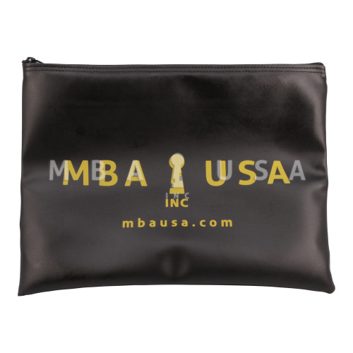 MBA USA Zipper Bag, 10" x 13" - MBA USA, Inc.
