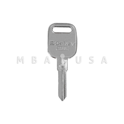 Börkey Key Blank 1188 for Volkswagen (VW) or Audi, Profile HV - MBA USA ...