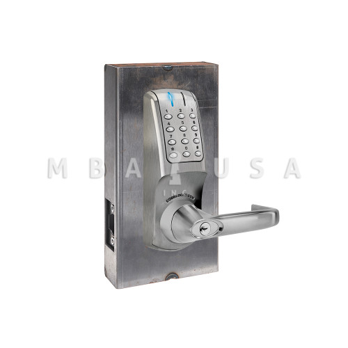 Codelocks CL5210-BS Tubular Latchbolt Gate Box Kit (Includes Electronic ...