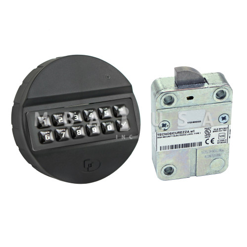 Pulse, Field Programmable 2-10 User, Swing Bolt Lock, ABS Black Keypad ...
