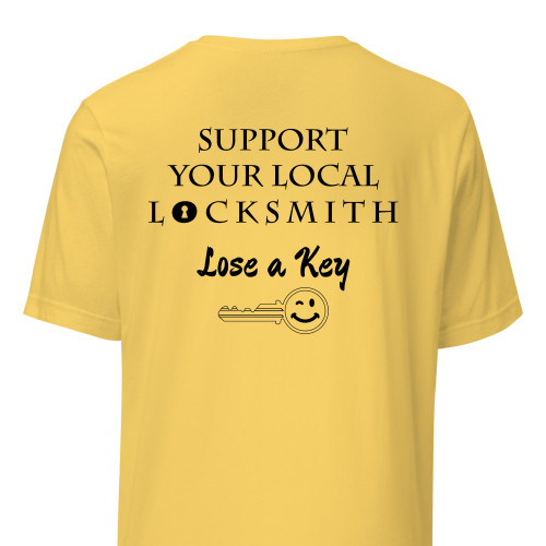 Support Your Local Locksmith T-Shirt - MBA USA, Inc.