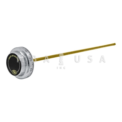 S&G Spy Proof Dial, 5/16" Spindle, Satin Chrome, 13" DT, Spline on 19 ...