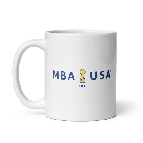 MBA USA White Coffee Mug - MBA USA, Inc.