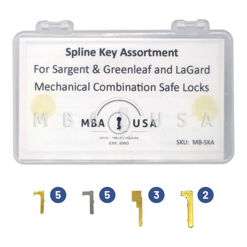 Spline Key Assortment - MBA USA, Inc.