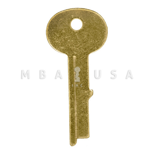 L Key Blank for Kumahira Safe Deposit Lock - MBA USA, Inc.