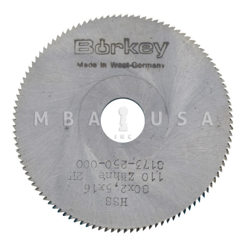 2.5mm Flat Cutter - MBA USA, Inc.