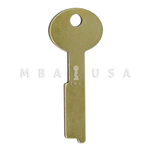 Safe Deposit Key Blank, Renter, S&G 4100 Series - MBA USA, Inc.